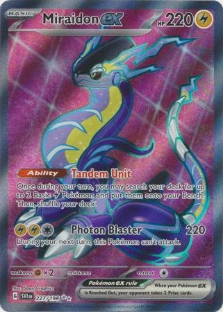 Miraidon ex ESPAÑOL (Full Art) - Poison and Potion - All Games